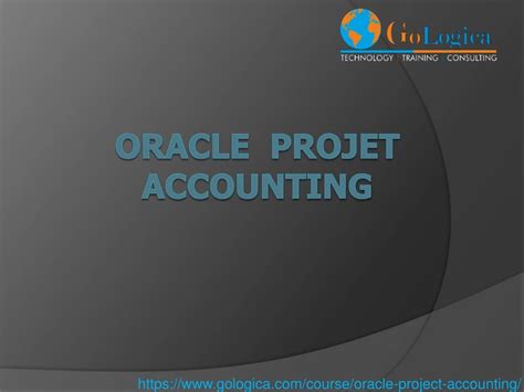 Ppt Oracle Project Accounting Online Training Powerpoint Presentation