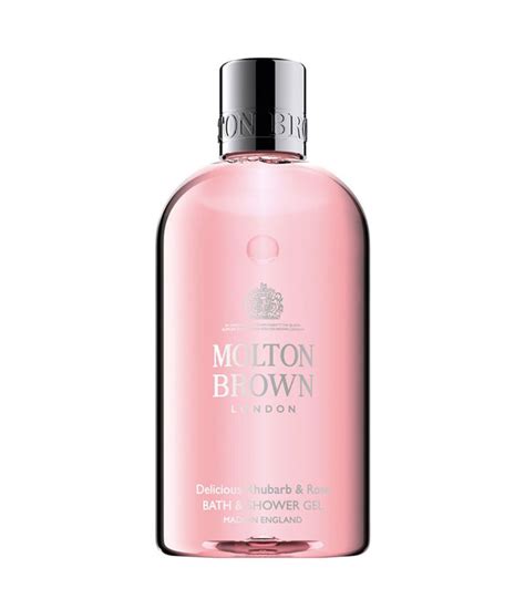Molton Brown Delicious Rhubarb And Rose Bath And Shower Gel In Na