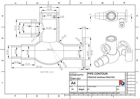 Freecad Also Provide Techdraw Workbench For Professional Technical Drawings For Those Who Just