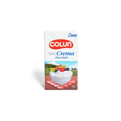 Crema De Leche Colun 1l Mini Mercado Del Licor