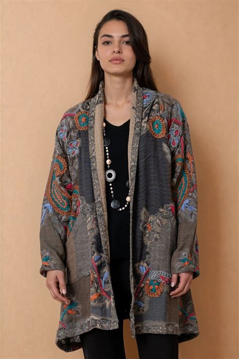Embroidered Jacket Capri The Wardrobe