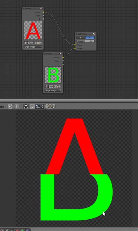 Compositing Nodes Compare Images Directly Blender Stack Exchange