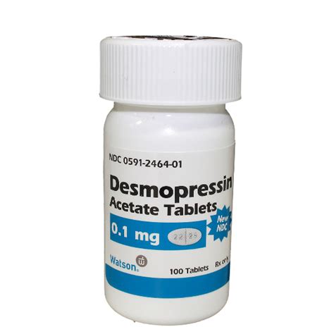 Desmopressin Acetate 01mg 100 Tablets