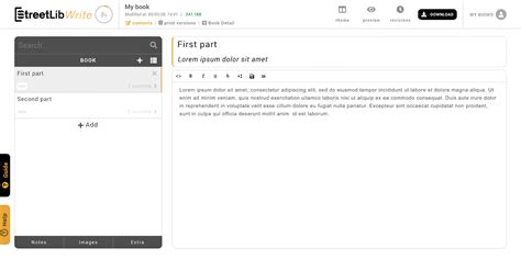 Streetlib Write Free Online Tool To Write And Format Books