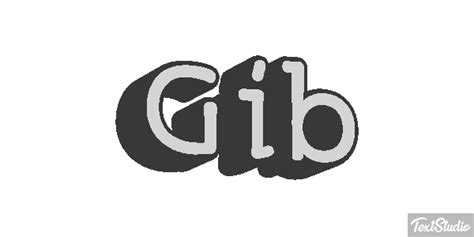 Gib Name Animated  Logo Designs