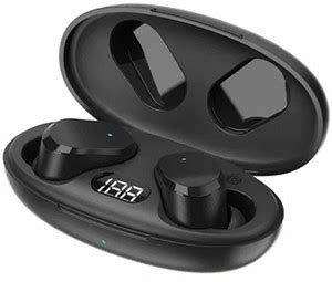 MOOZMOB Latest Edition TWS T Earbuds Wireless Headphone With LED Charging Display Bluetooth