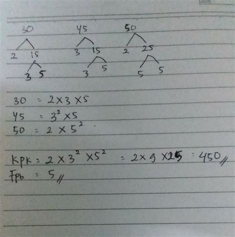 √ Fpb Dari 30 Dan 45 Wanjay