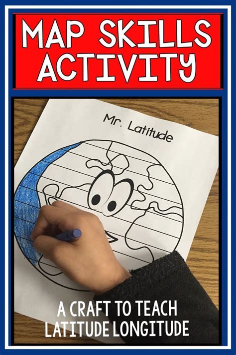 Latitude And Longitude Map Skills Map Skills Teaching Map Skills Skills Activities
