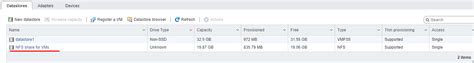 NFS Shared Storage For Your VMs In ESXi