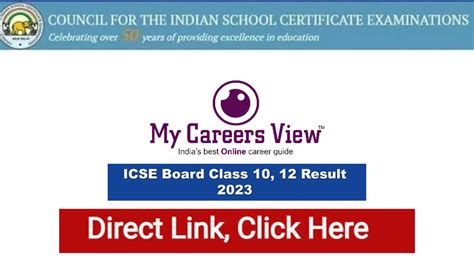 Icse Isc Result 2023 Declared My Careers View India S Best College