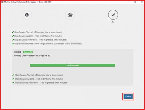 How To Upgrade From Mcafee Epo 5 10 0 Update 9 To Mcafee Epo 5 10 0 Update 10 Systemconf