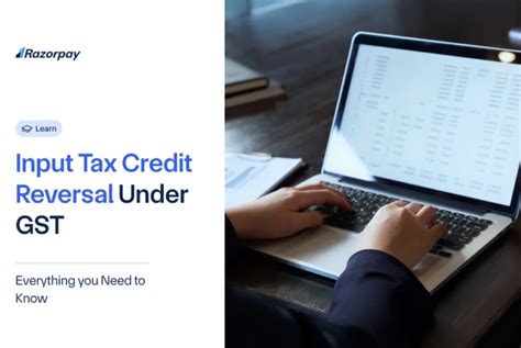 Itc Reversal Input Tax Credit Reversal Under Gst