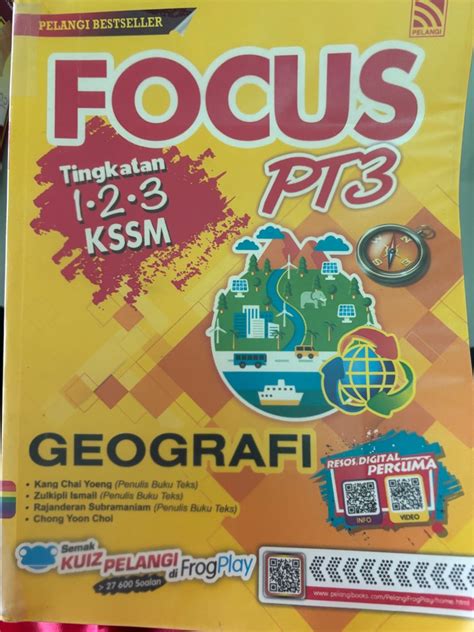 Focus Geografi Form1 3 Hobbies And Toys Books And Magazines Textbooks On Carousell