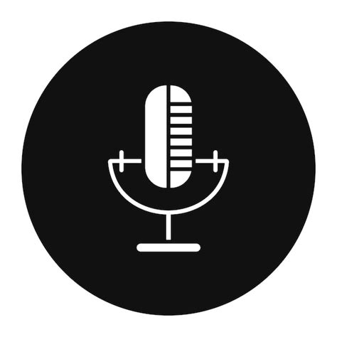 Premium Vector Microphone Vector Illustration