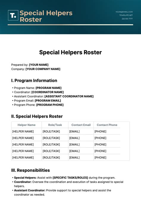 Free Recall Roster Template To Edit Online