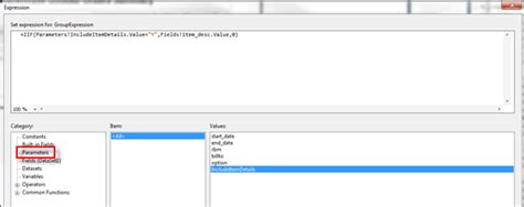 Hide And Group Columns In Ssrs Using A Parameter Sqlservercentral