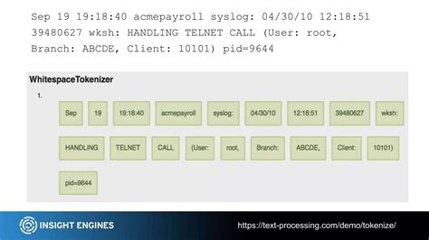 Nlp Techniques For Log Analysis Pptx