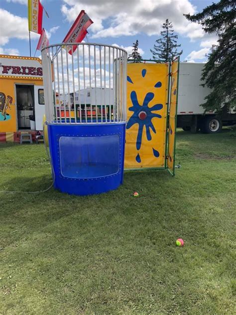 Dunk Tank Fundraiser Rotary Club Of Vegreville