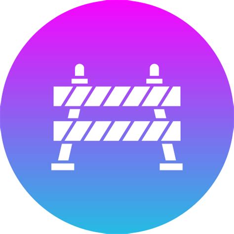 Barrier Generic Flat Gradient Icon