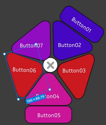Touchableopacity Is It Possible To Create React Native Precise Press Able Areas For Rounded