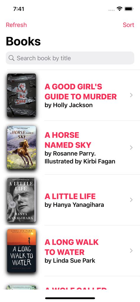 A Swiftui Application For Nyt Books