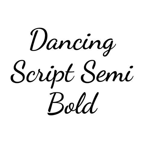 dancing script semi bold font free fonts on creazilla creazilla