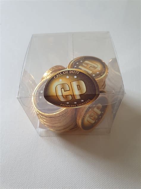 MW Cod Points Inspired Milk Chocolate Gold Coins Etsy