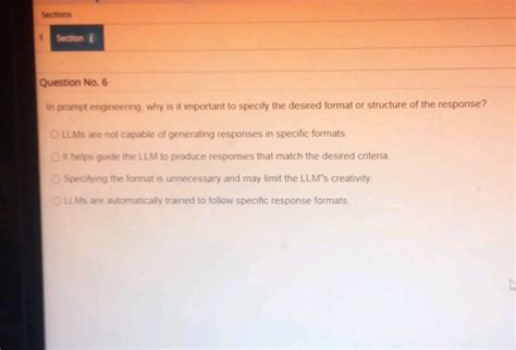 Sections Sextion Question No In Prompt StudyX