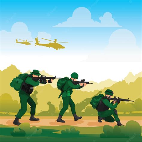Army Backgrounds Clip Art Library