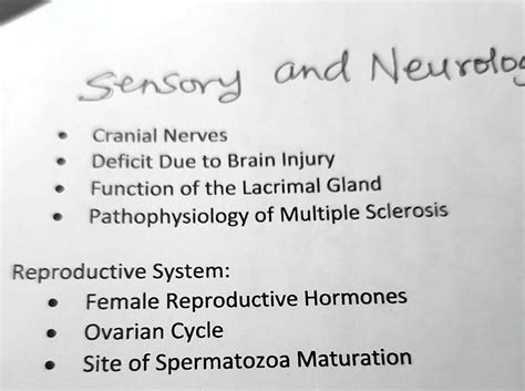 solved texts 1 and neurdo sensory it is unclear what this text