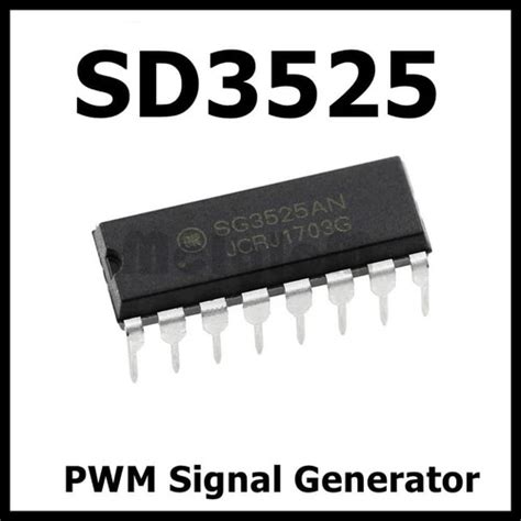 Jual IC SG3525 PWM Generator Signal SG3525AN Kota Medan PI WARE Tokopedia