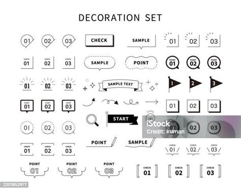 Point And Check Numbering Icon Illustration Material Ribbon Vector Flag
