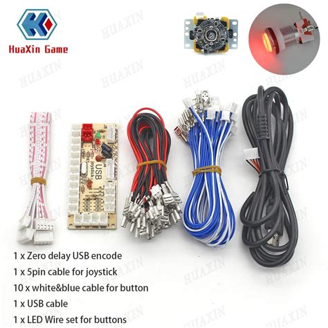 Zero Delay Arcade Game Usb Encoder 1 Set Zero Delay 5v Arcade Game Usb Encoder Aliexpress