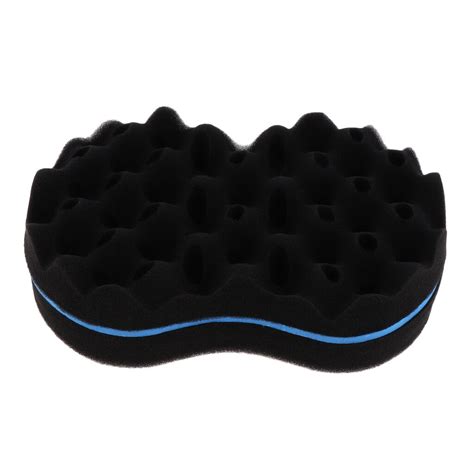 Curl Barber Twist Sponge Large Holes Hair Brush Do Grandado
