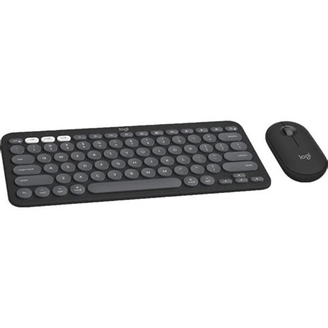 Buy Logitech Pebble Wireless Keyboard And Mouse Combo For Mac Tonal Graphite