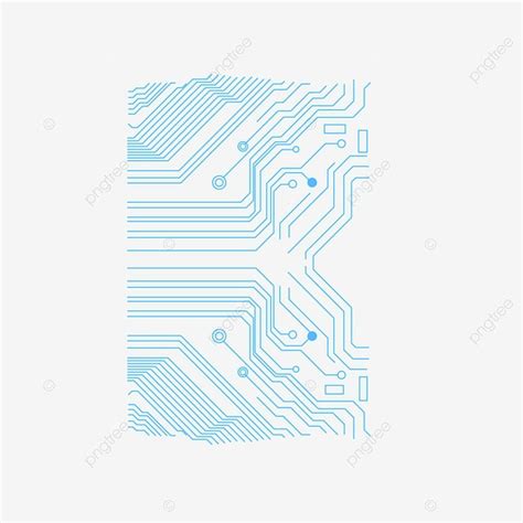 Circuit Board Lines Vector Design Images Texture Abstract Style