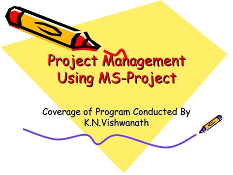Microsoft Project Ppt