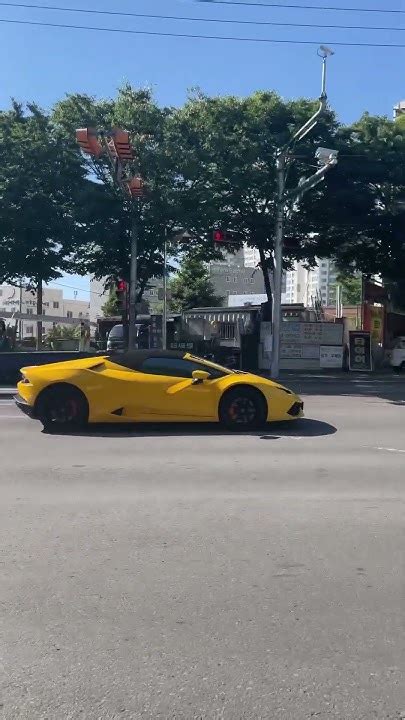 대구 람보르기니 우라칸 스파이더 Youtube