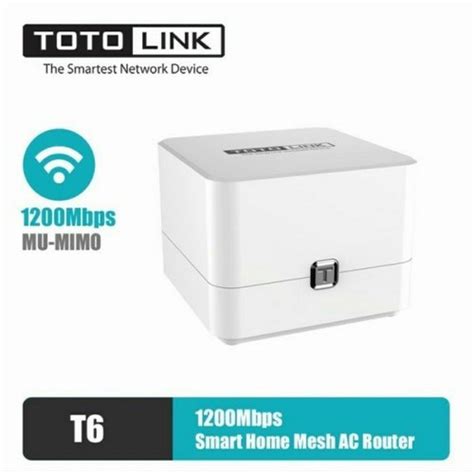 Promo Totolink T6 Ac1200 Dual Band Smart Home Wi Fi Router [2 Pack] Kab Karawang Karawang
