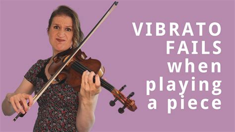 Why Your VIOLIN VIBRATO Suddenly STOPS Working When You Play A Piece
