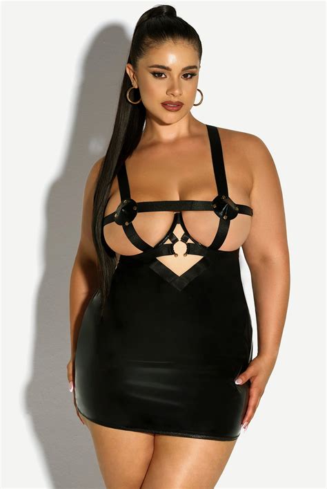 Plus Size Open Cup Lingerie Oh La La Cheri