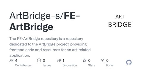 GitHub ArtBridge S FE ArtBridge The FE ArtBridge Repository Is A Repository Dedicated To The