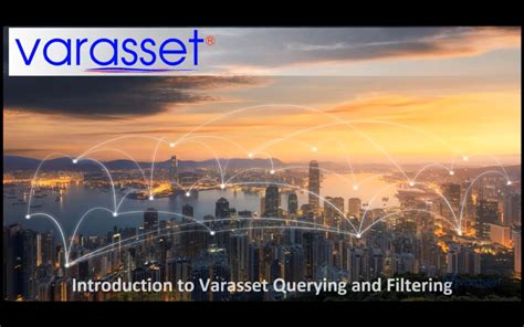 Querying And Filtering Varasset Software