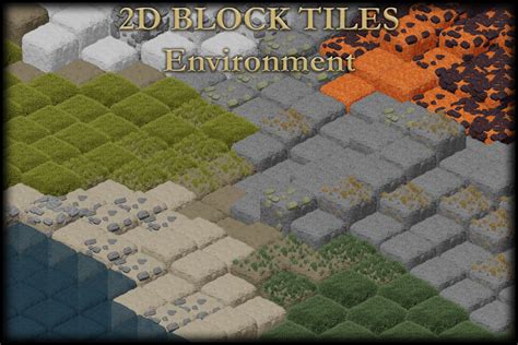 Block Environment 2d 주변환경 Unity Asset Store