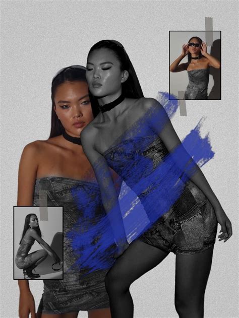 Мобильная съемка коллаж Искусство коллажа Фотографии моделей Стильные кадры