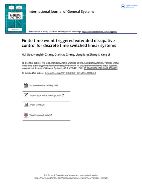 Finite Time Event Triggered Extended Dissipative Control For Discrete Time Switched Linear