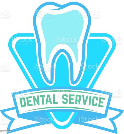 치과 진료소 엠블럼 템플릿 포스터 카드 배너 기호에 대한 디자인 요소 벡터 일러스트레이션 개념에 대한 스톡 벡터 아트 및 기타 이미지 Istock