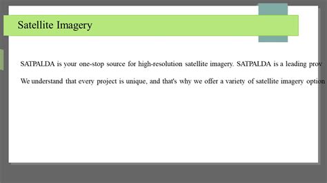 Ppt Satellite Imagery Powerpoint Presentation Free To Download Id