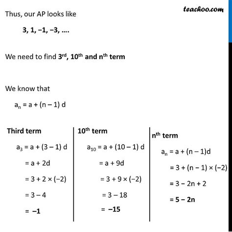 Ex 5 3 11 If Sum Of First N Terms Of Ap Is 4n N2 Ex 5 3