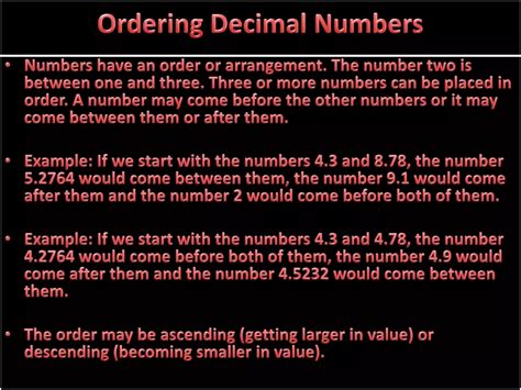 Decimal Powerpoint Presentation PPTX